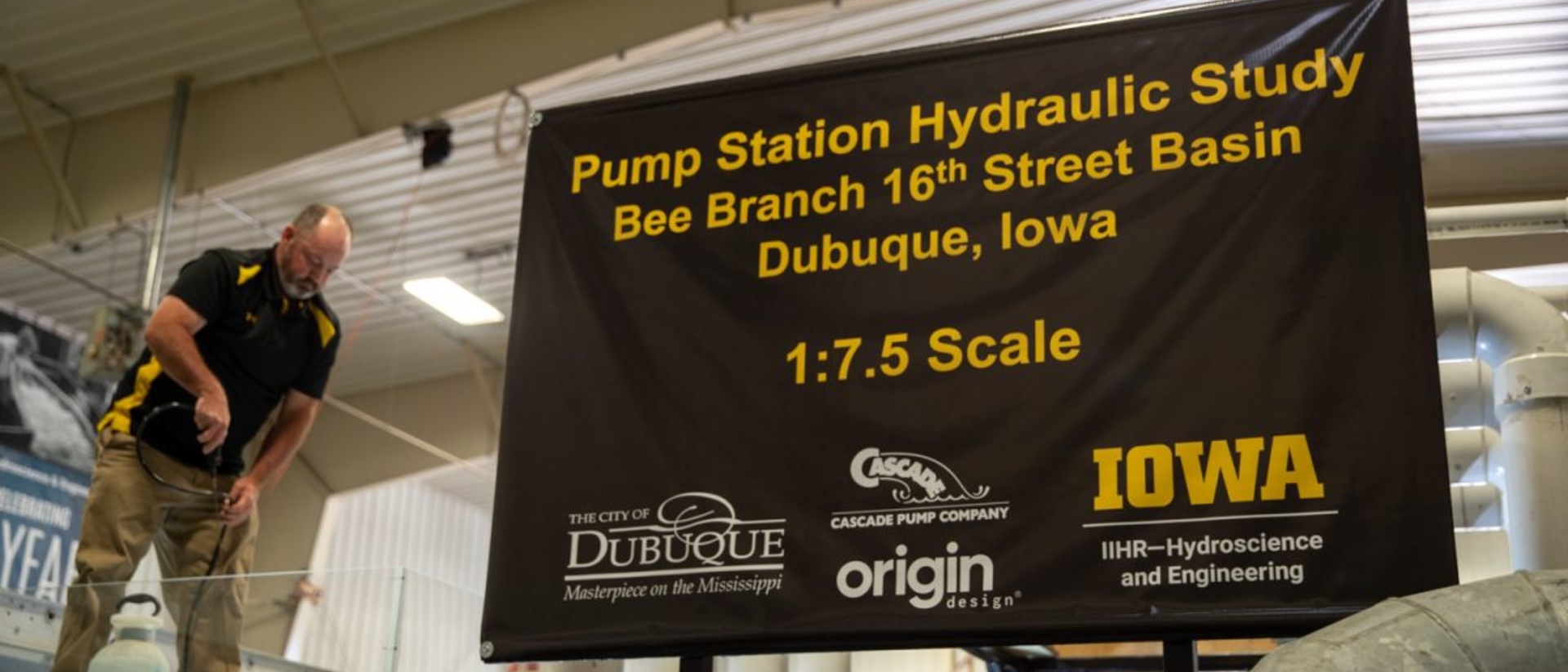 IIHR demonstrates model of $28M flood control system in Dubuque ...