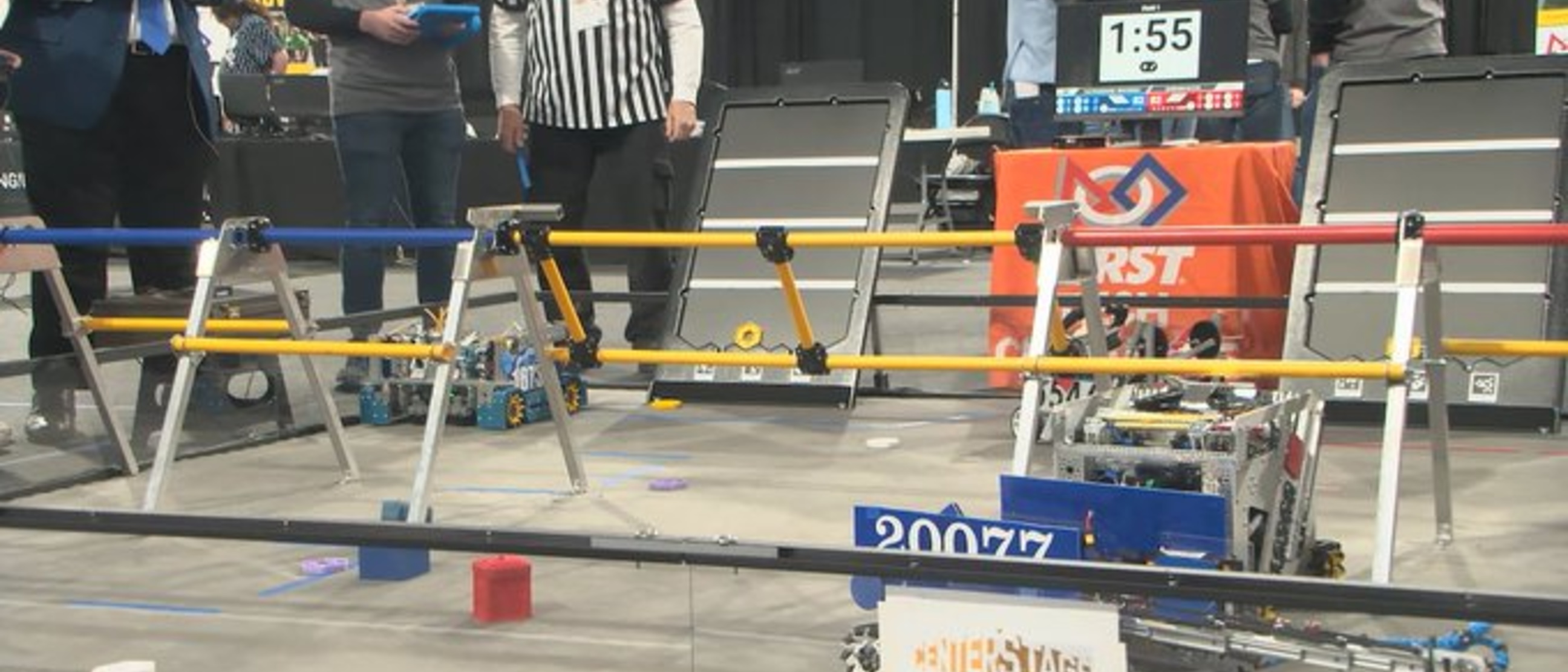 Students from across Iowa build robots to compete at FIRST Tech ...